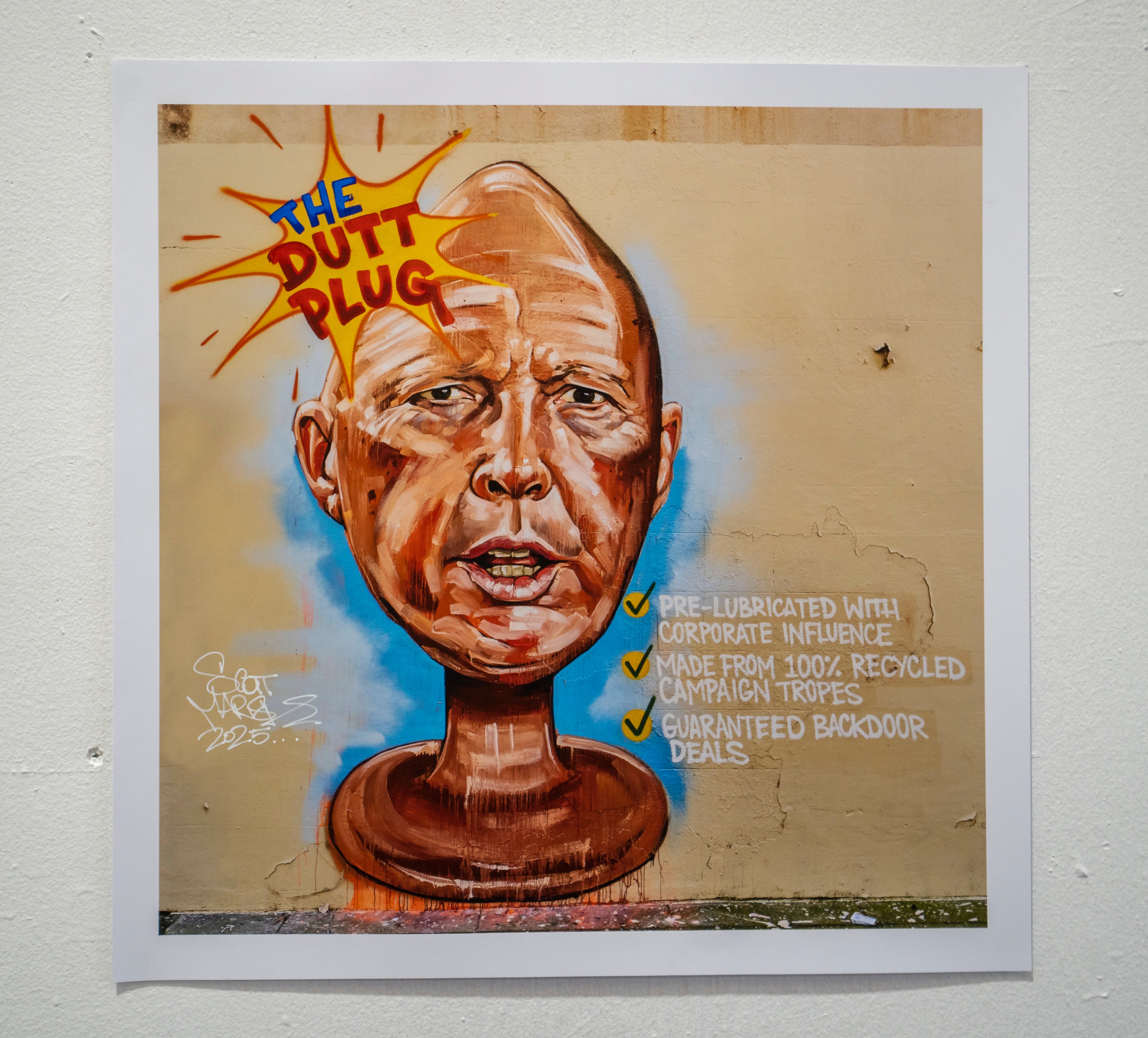 Dutt Plug giclee poster print – Scott Marsh