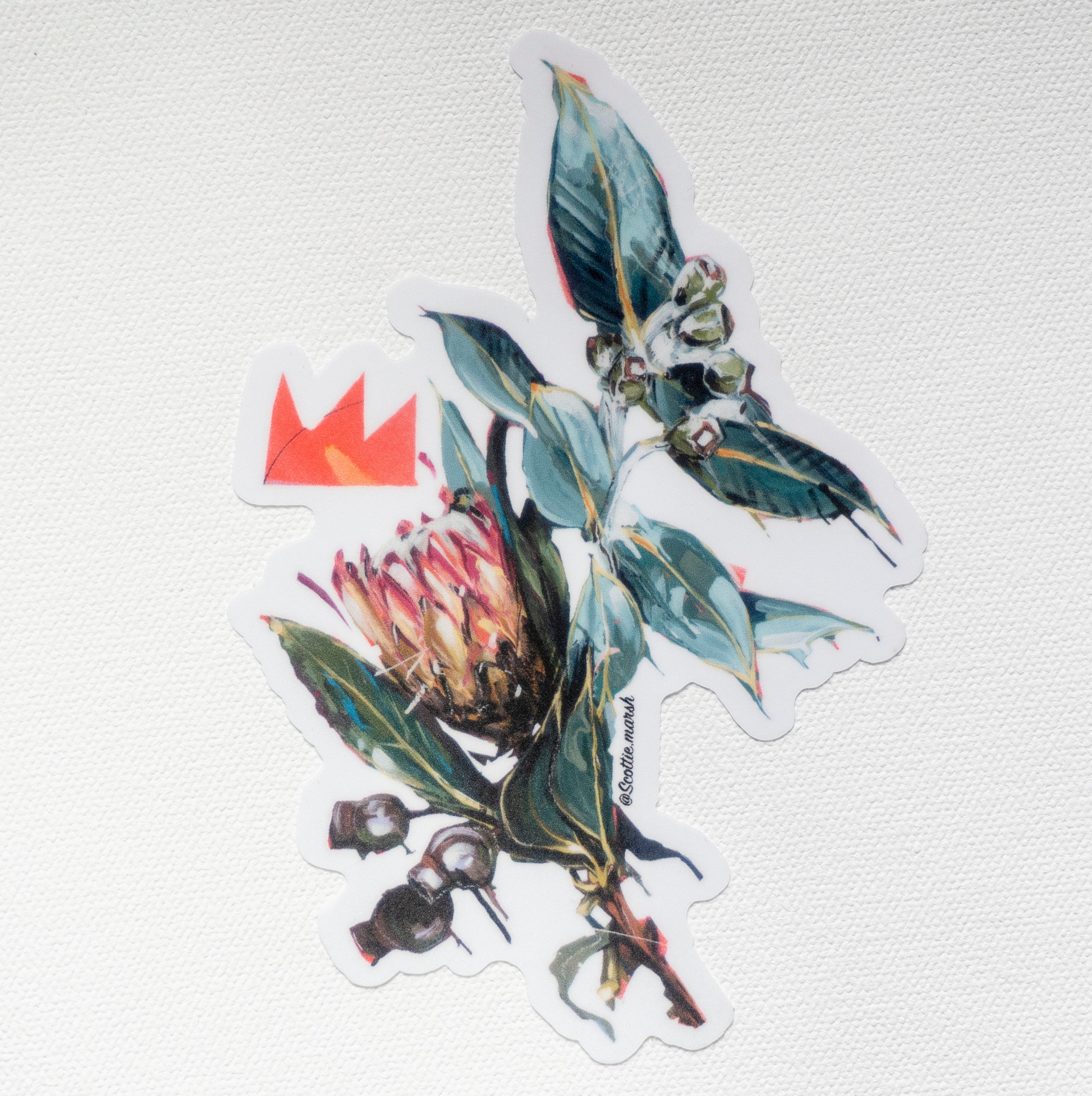 Graffiti Bouquet I - Die Cut Vinyl stickers – Scott Marsh
