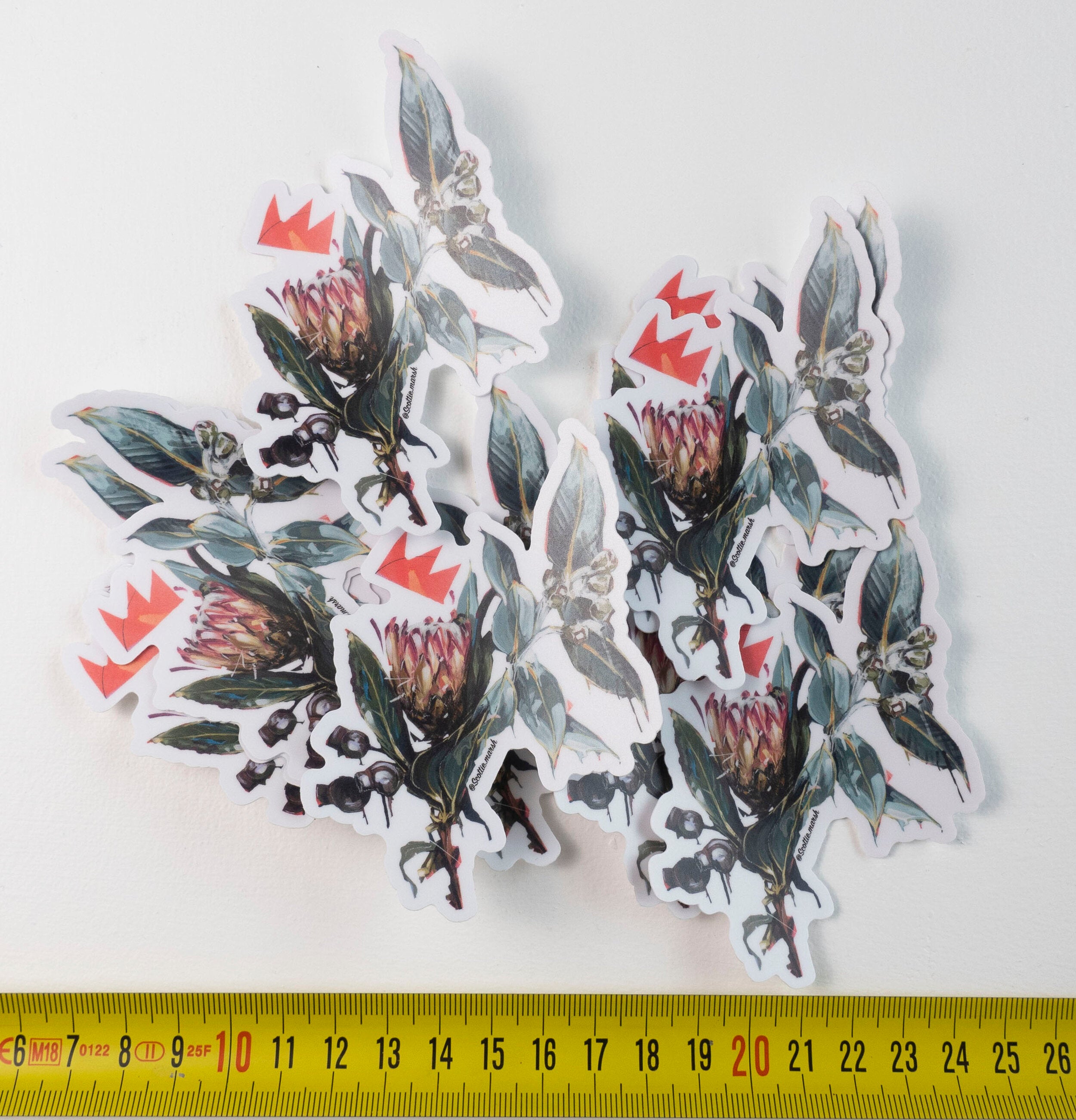 Graffiti Bouquet I - Die Cut Vinyl stickers – Scott Marsh