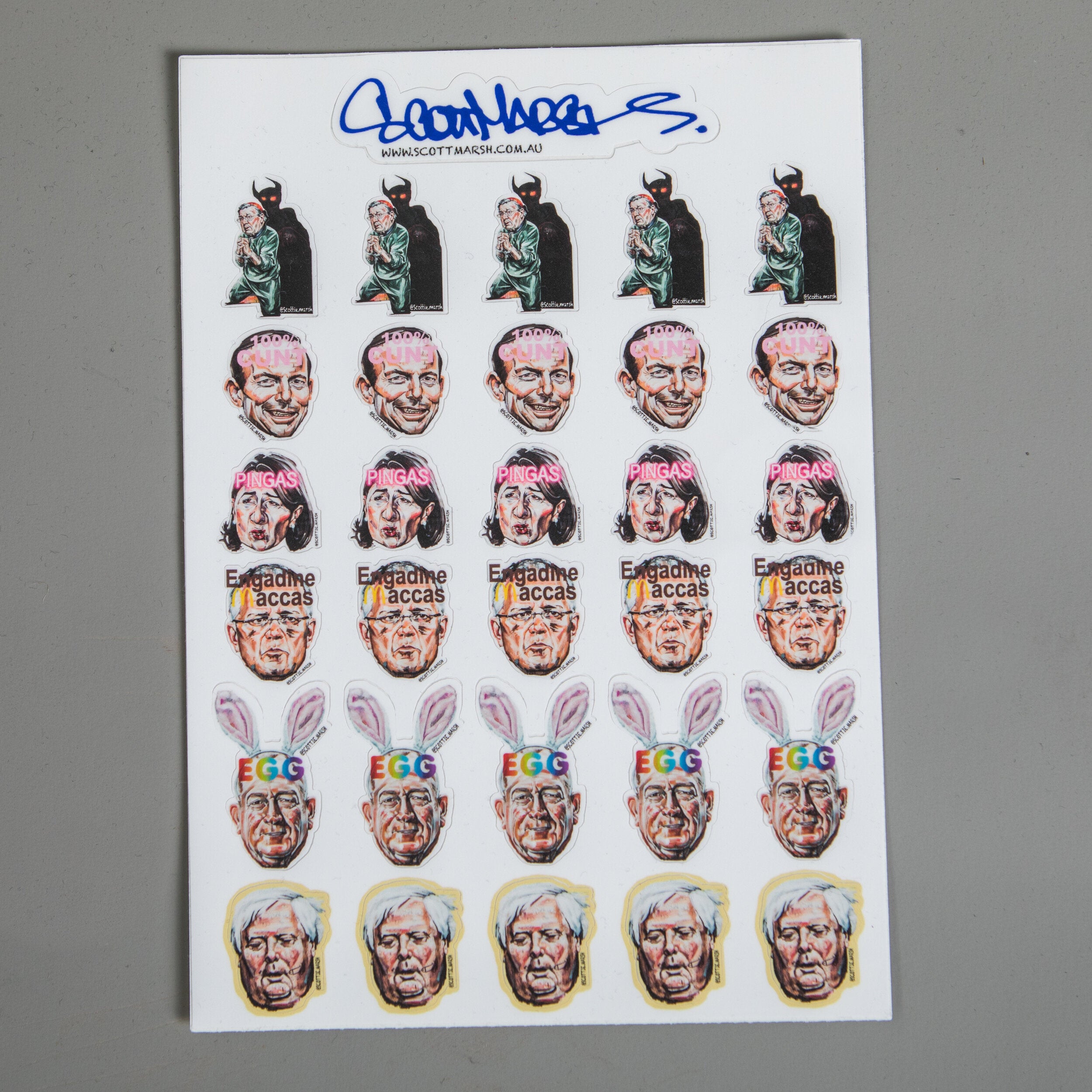 Sticker Sheet – Scott Marsh